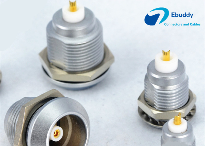 Lemo S Series FFA ERA 00S 0S 1S Coaxial Cable Connetors For Flaw Detector