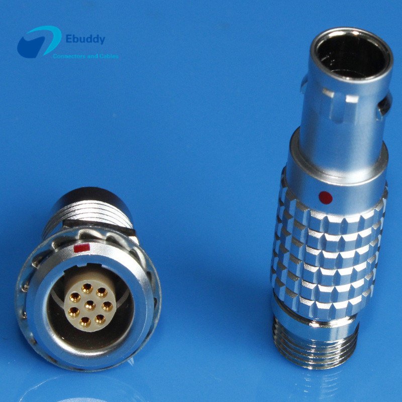 Lemo B Series 1B 8pin Connectors - Male & Female FGA EGA