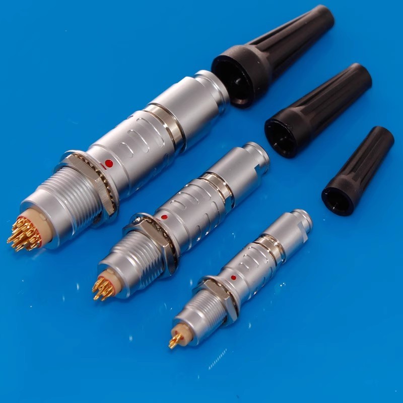 Lemo B Series 2-16 Pin Circular Self-Locking Connectors
