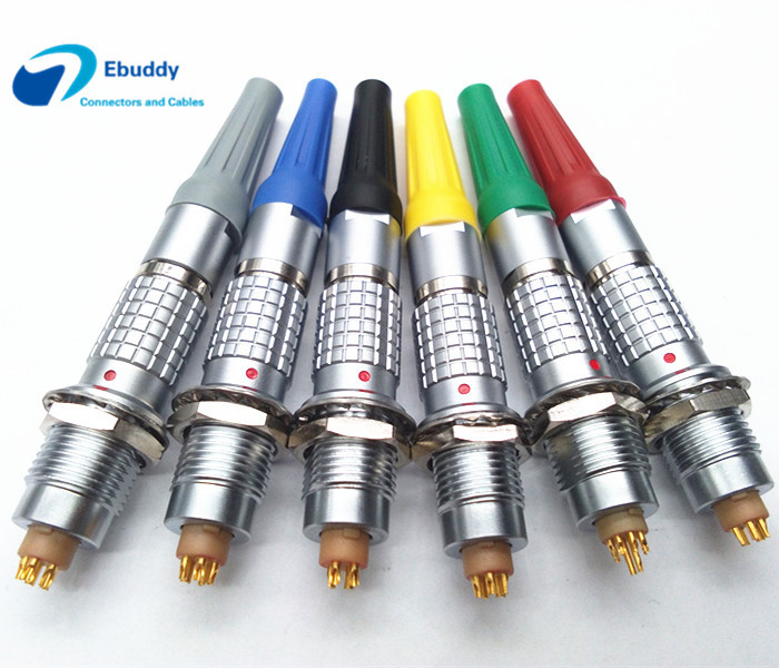 2-30 Pin Circular Self Locking Lemo B Series Connectors Male plug FGG ...