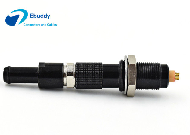 Black Chormed Lemo 00B M7 4pin Metal Connectors FGG.00.304/EGG.00.304