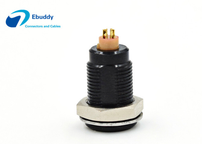 Black Chormed Lemo 00B M7 4pin Metal Connectors FGG.00.304/EGG.00.304