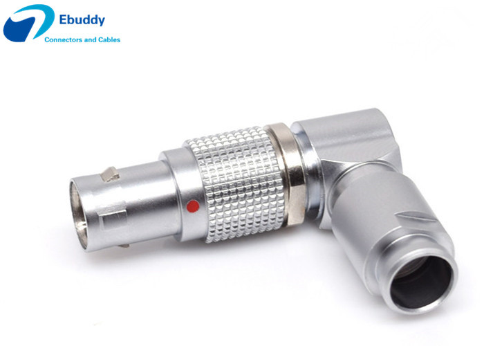 Right Angle Lemo Cable Connector 360 Adjustable Degree Male Plug FSG.1B.302