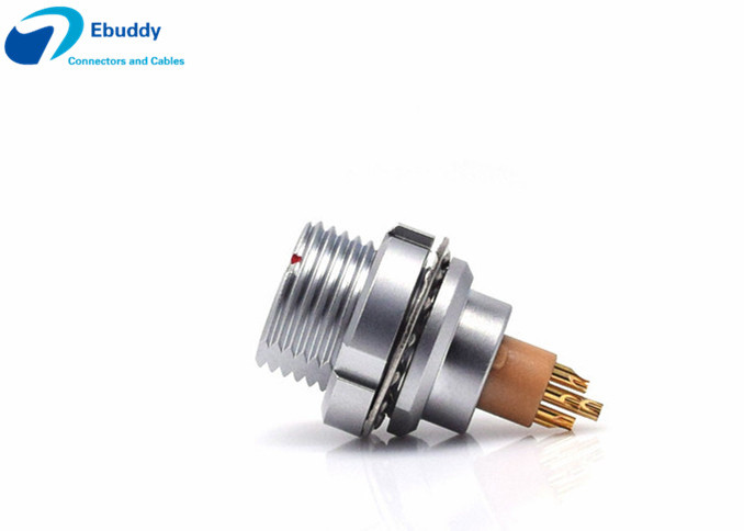 Lemo 1B 10 Pin Lemo Connector Female Receptacle PCB Mounted Connector ...