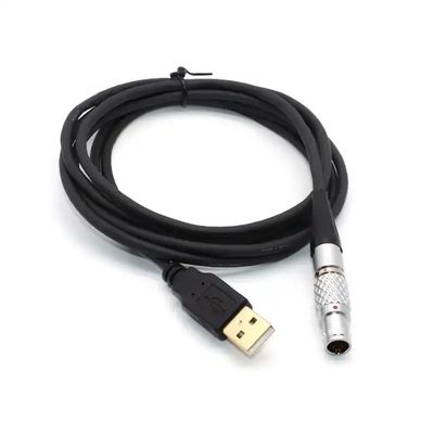 Lemo FGG.1B.304 to USB Cable 1m 2m 3m 4m Custom Length Data Cable